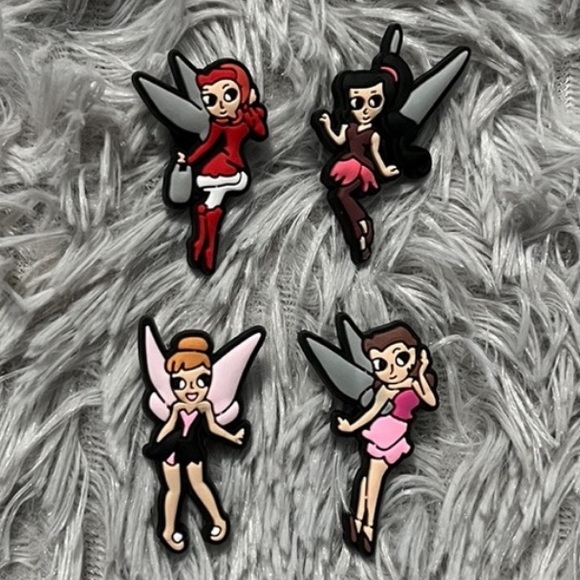 CROCS | Jewelry | Tinkerbell Croc Charm Set | Poshmark